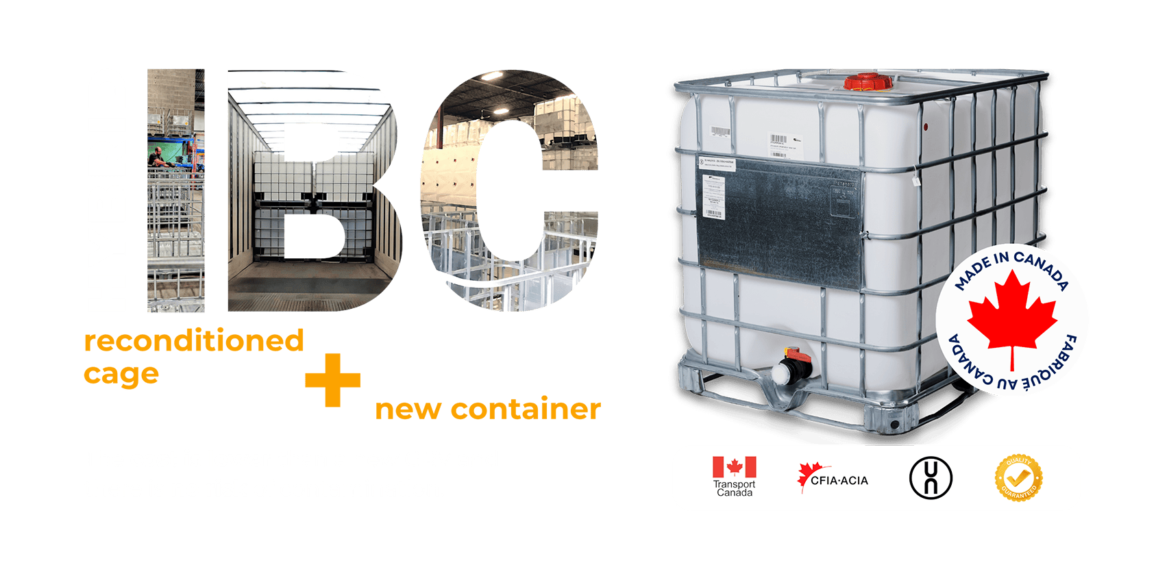 Production of IBC totes - Distribution Robitaille